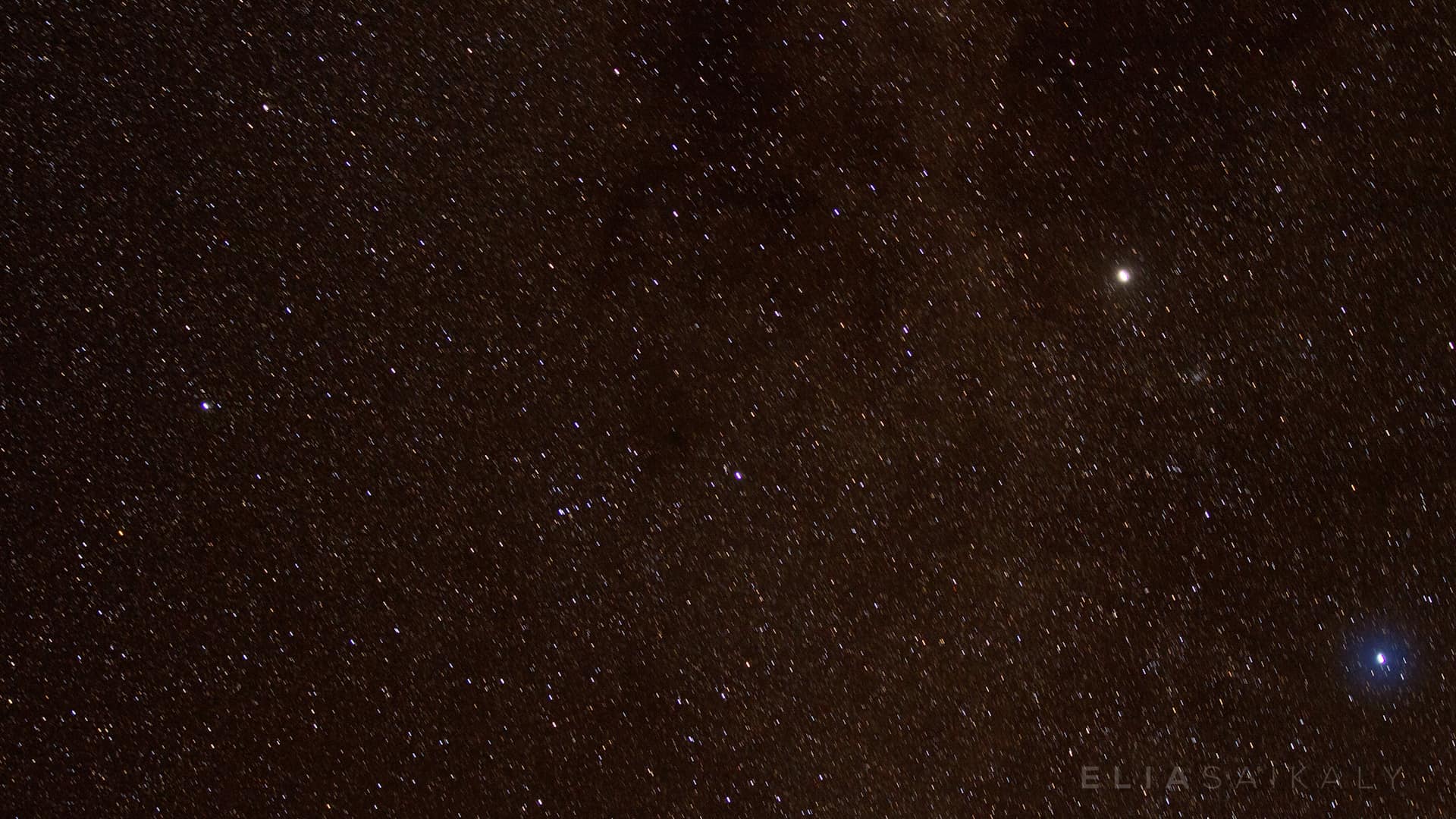 Stars at night in Peru - Elia Saikaly Licensing